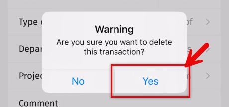 Delete a Rejected Transaction – Acubiz Help Center
